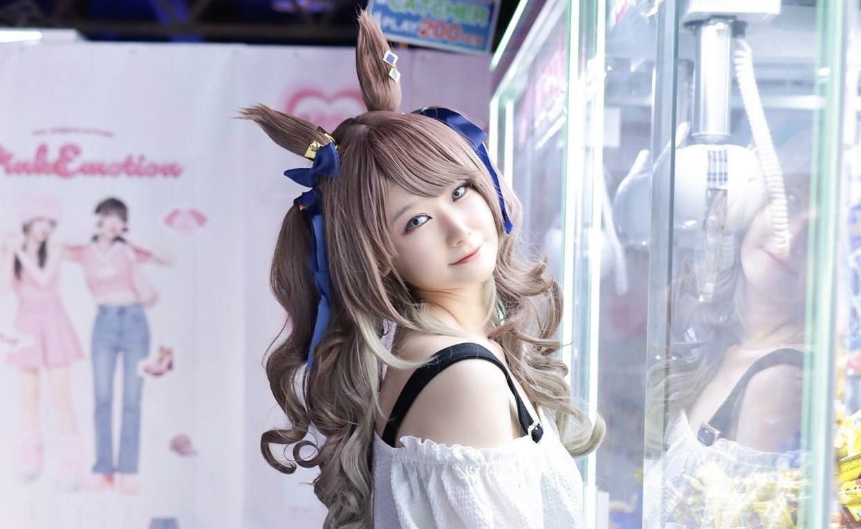 コスプレイヤー【むぎ】｜強気でオシャレなギャルウマ娘「トーセンジョーダン」コスプレ｜コスプレタイムズ